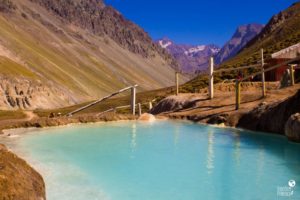 Passeio nas Termas de Colina em Cajón del Maipo, Santiago