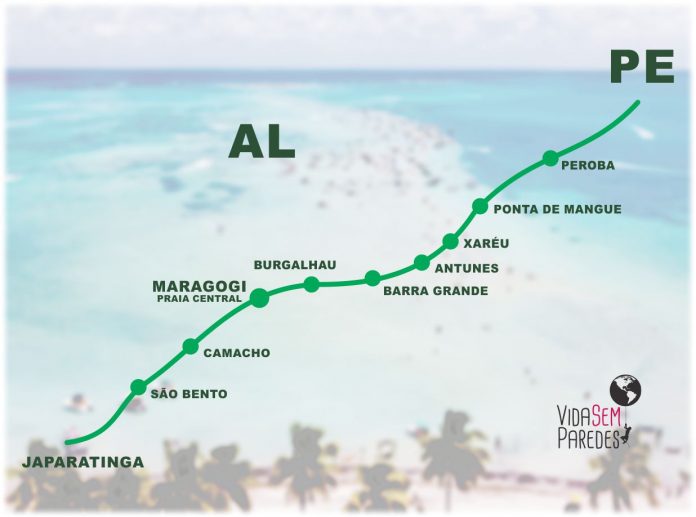 Praias em Maragogi, AL: as 7 que recomendamos [+exta]